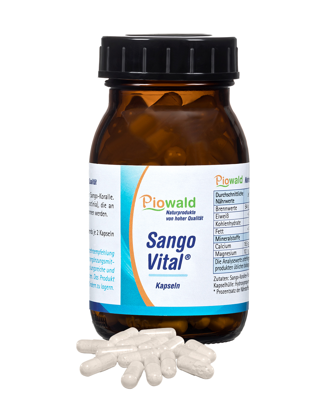 Sango Vital® - 100 Vegi-Kapseln | PIOWALD GmbH