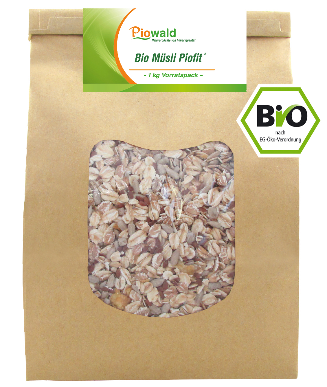 Bio Müsli Piofit 1 kg | PIOWALD GmbH