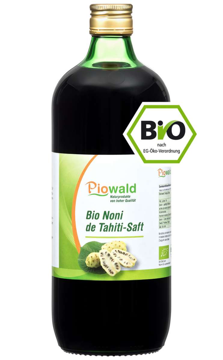Bio Noni de Tahiti - 100% reiner Saft aus der Noni Pflanze | PIOWALD GmbH